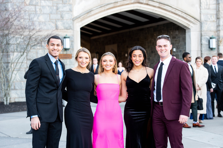 Class of 2023 gathers to celebrate 100 days until graduation during 100th Night Weekend | U.S ...